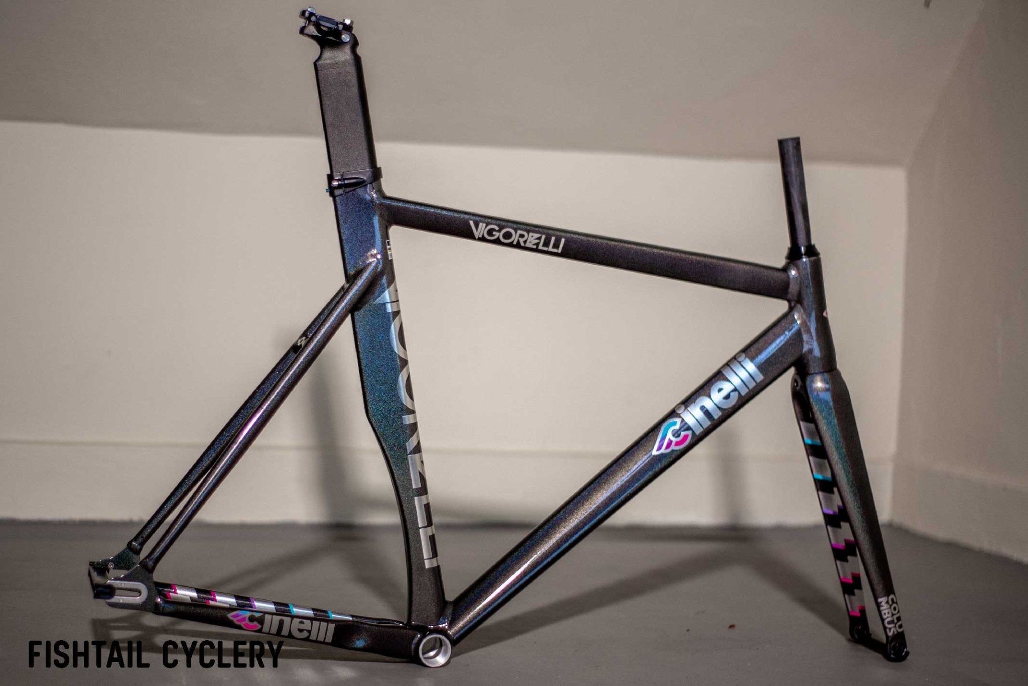 CINELLI Vigorelli Track Frameset – FISHTAIL CYCLERY