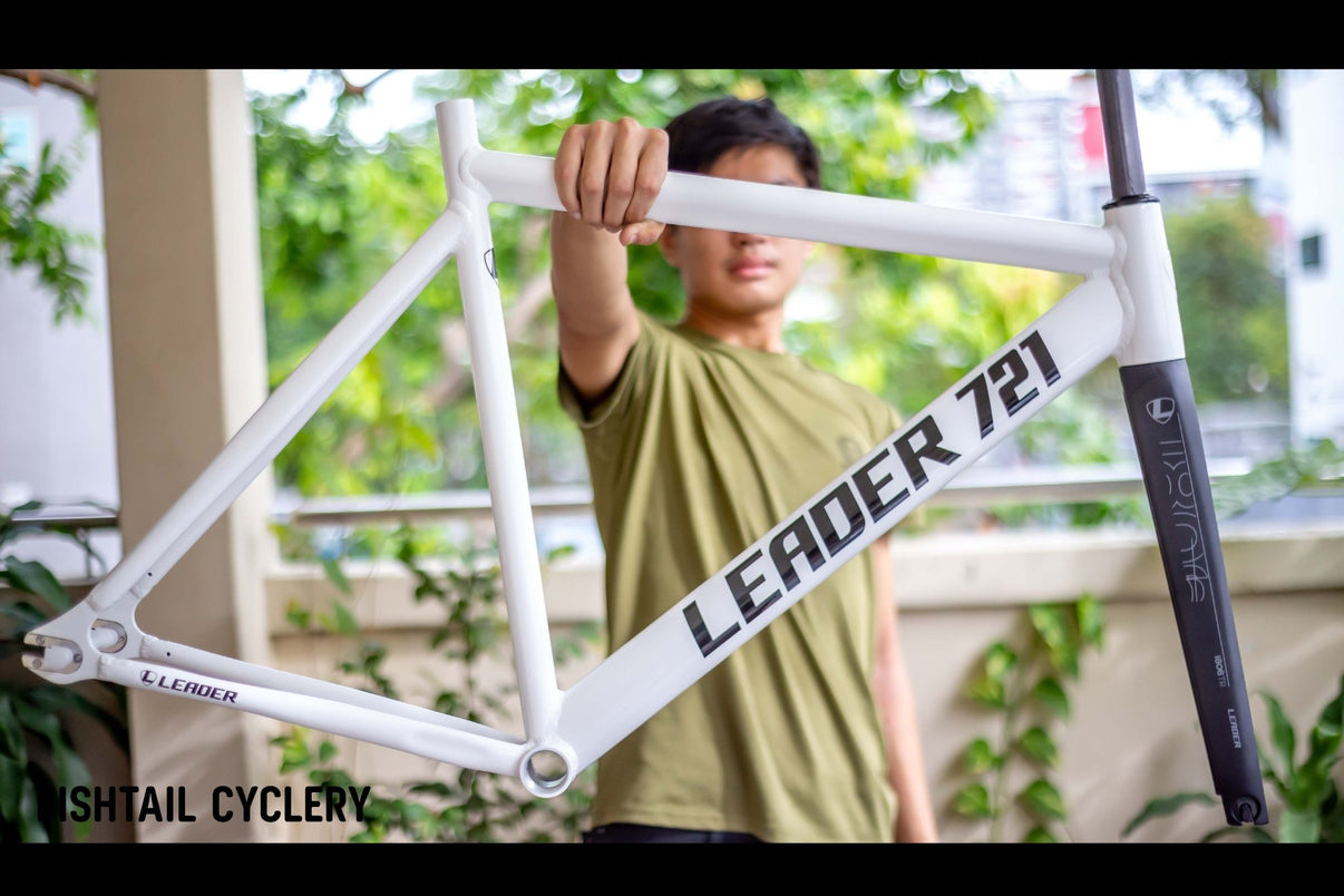 LEADER 721 2023 Fixed Gear Frameset – FISHTAIL CYCLERY