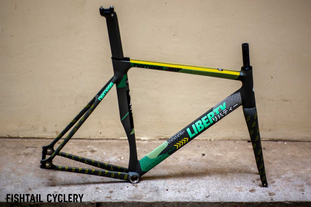 LIBERTY Nemesis V3 Katana Track Frameset – FISHTAIL CYCLERY